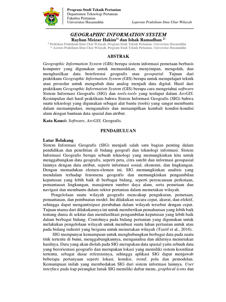 Gis Laporan Acc | PDF