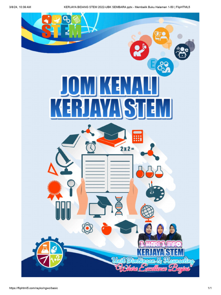 KERJAYA BIDANG STEM 2022-UBK SEMBARA PPTX - Membalik Buku Halaman 1-50 - FlipHTML5 | PDF