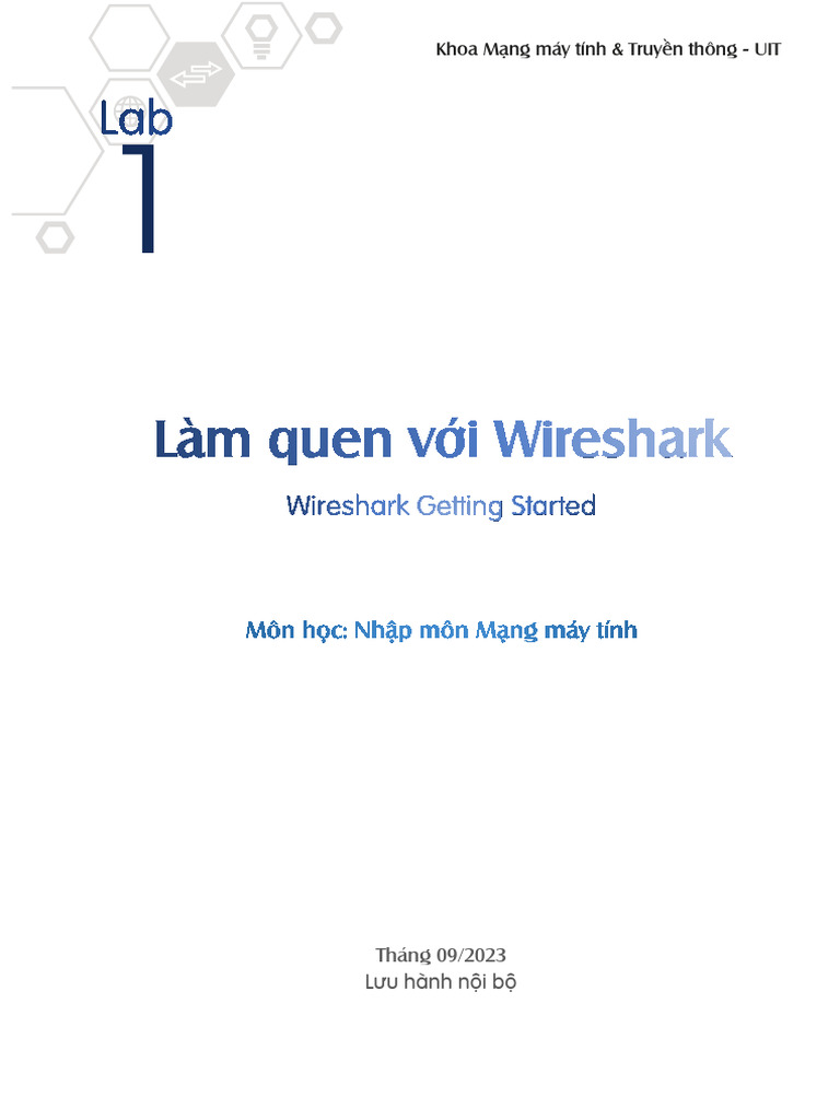 Lab 1 - Wireshark Getting Started | PDF Lab 1 - Wireshark Getting Started | PDF
