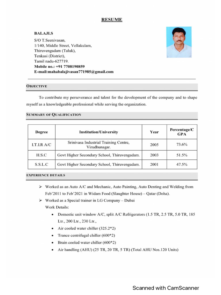 Balaji Document | PDF