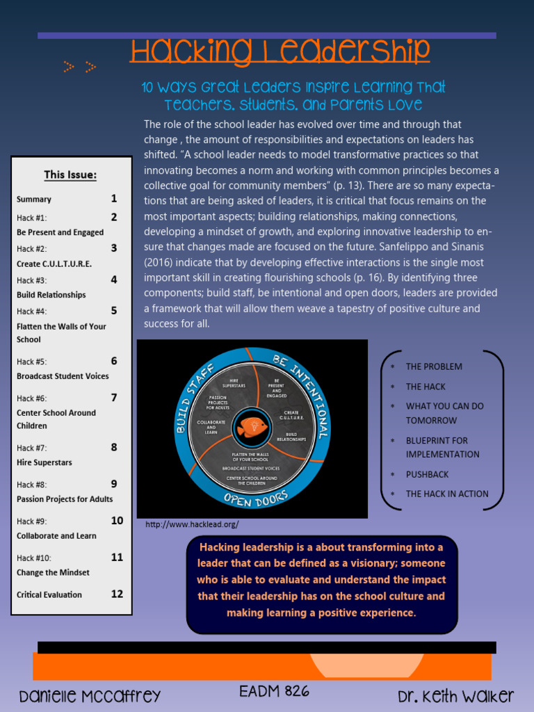 Hacking Leadership: 10 Ways Great Leaders Inspire Learning That ...