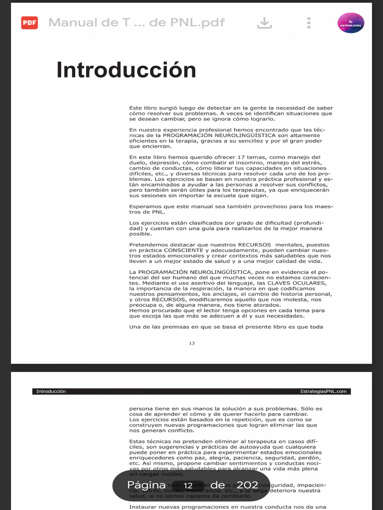 Manual de Técnicas de PNL - PDF - Google Drive | PDF | Sicología | Conceptos psicologicos