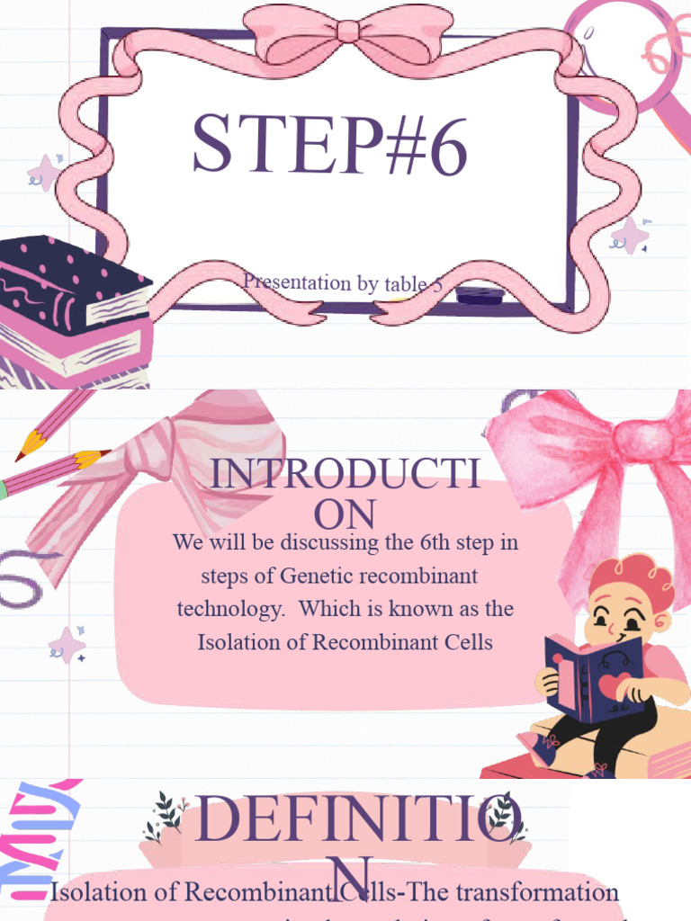 Isolation of Recombinant Cells | PDF | Recombinant Dna | Genetic ...