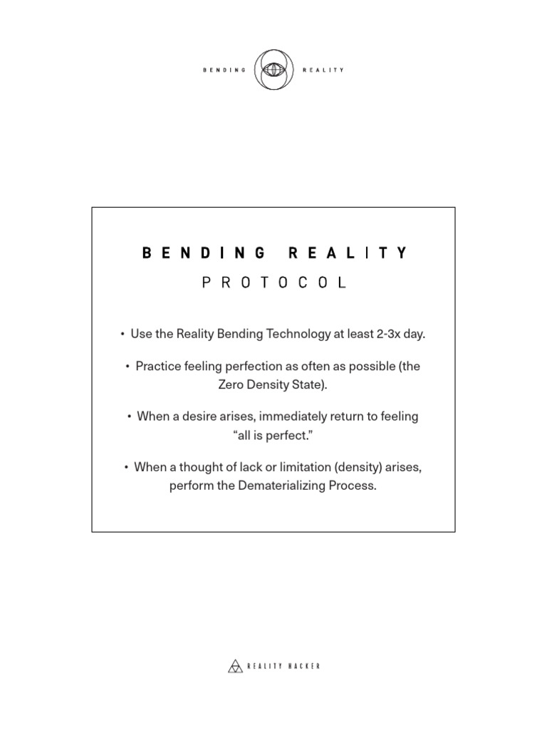 Mastering Reality Bending Techniques | PDF | Self-Improvement