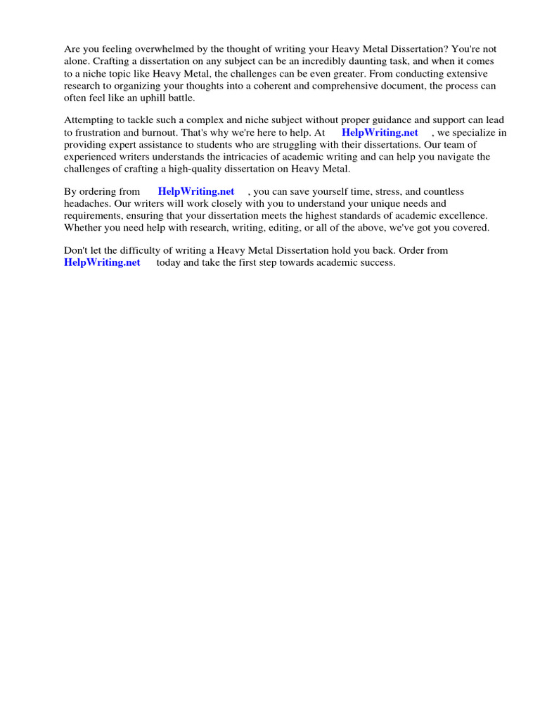 Heavy Metal Dissertation | PDF | Metals | Cadmium