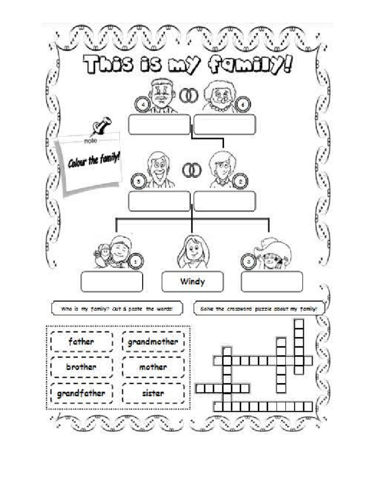 Actividad 2 My Family Quinto | PDF