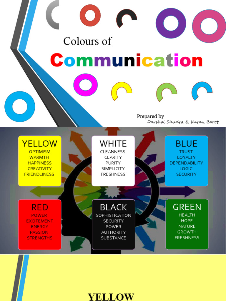 Colours of Comm. Final | PDF | Communication | Thought