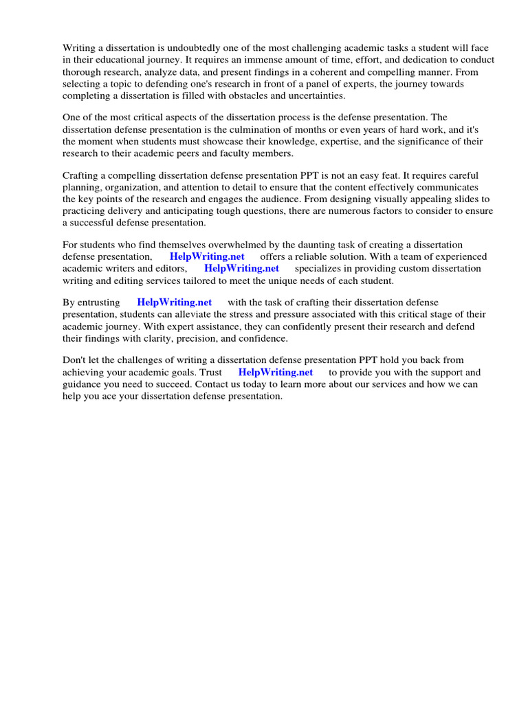 Dissertation Defense Presentation | PDF | Thesis | Microsoft Power Point Dissertation Defense Presentation | PDF | Thesis | Microsoft Power Point