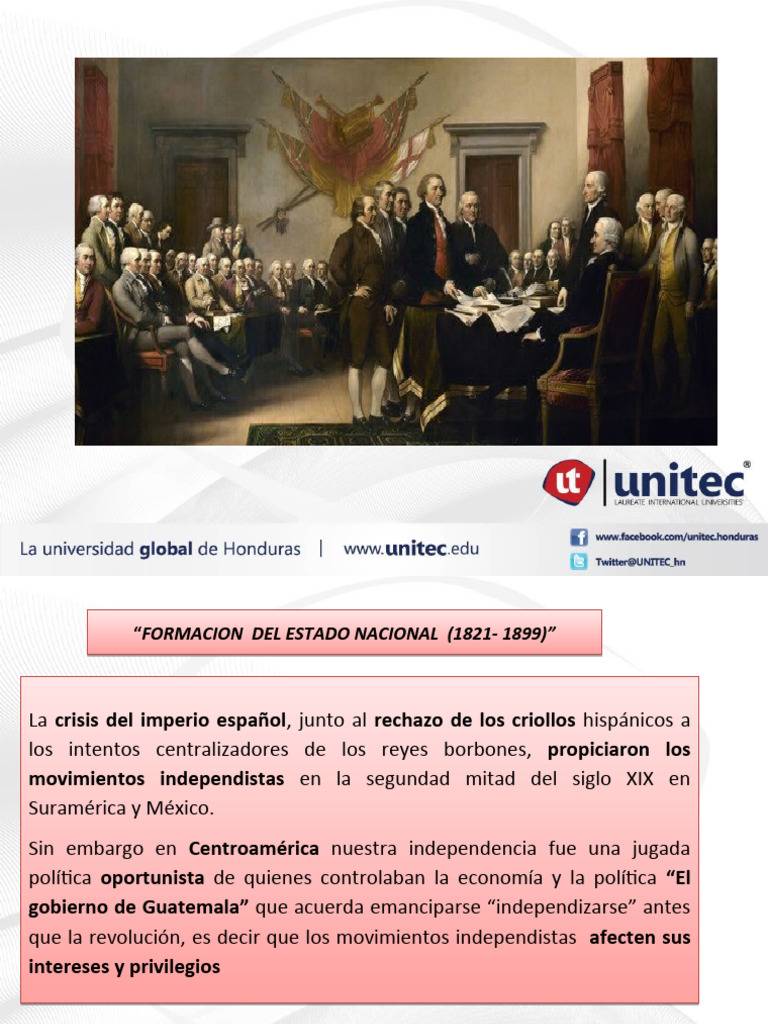 Periodo Independencia | PDF | Honduras | Guatemala