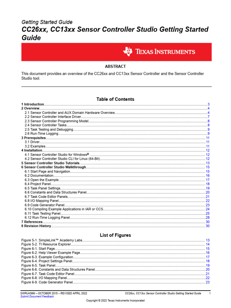 sensor controller guide | PDF | Microcontroller | Input/Output