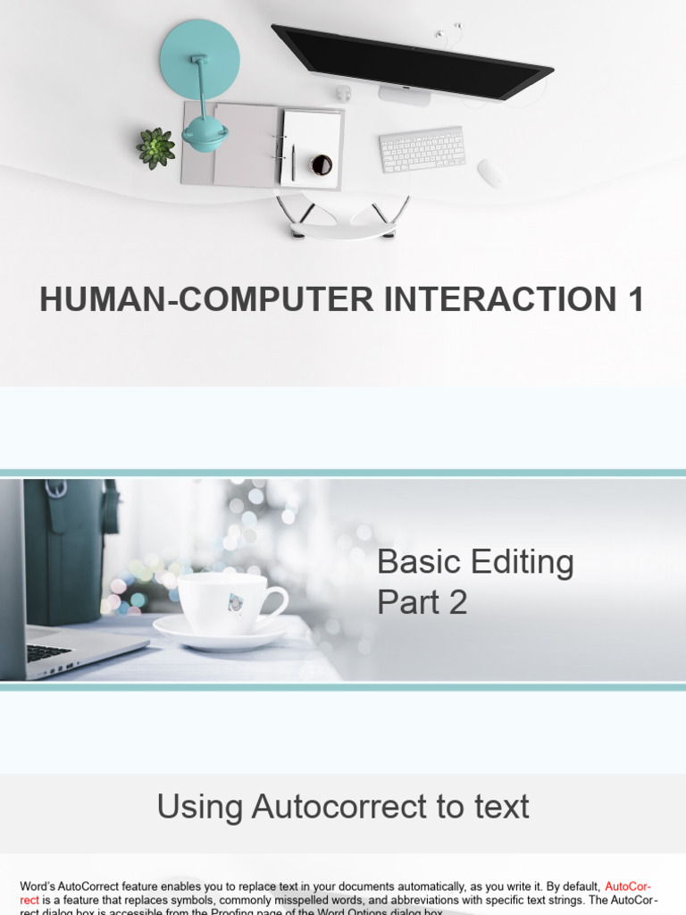 HCI Lesson5 | PDF | Human–Computer Interaction | Computer Science