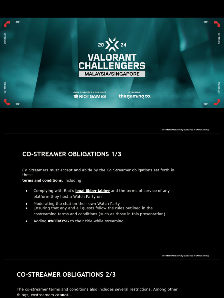 VCT MYSG Watch Party Guidelines | Download Free PDF | Justice | Crime & Violence