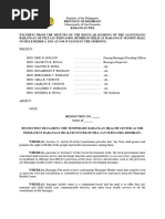 Resolution #22 SB APPROVAL SUPPLEMENTAL BUDGET | PDF | Philippines ...
