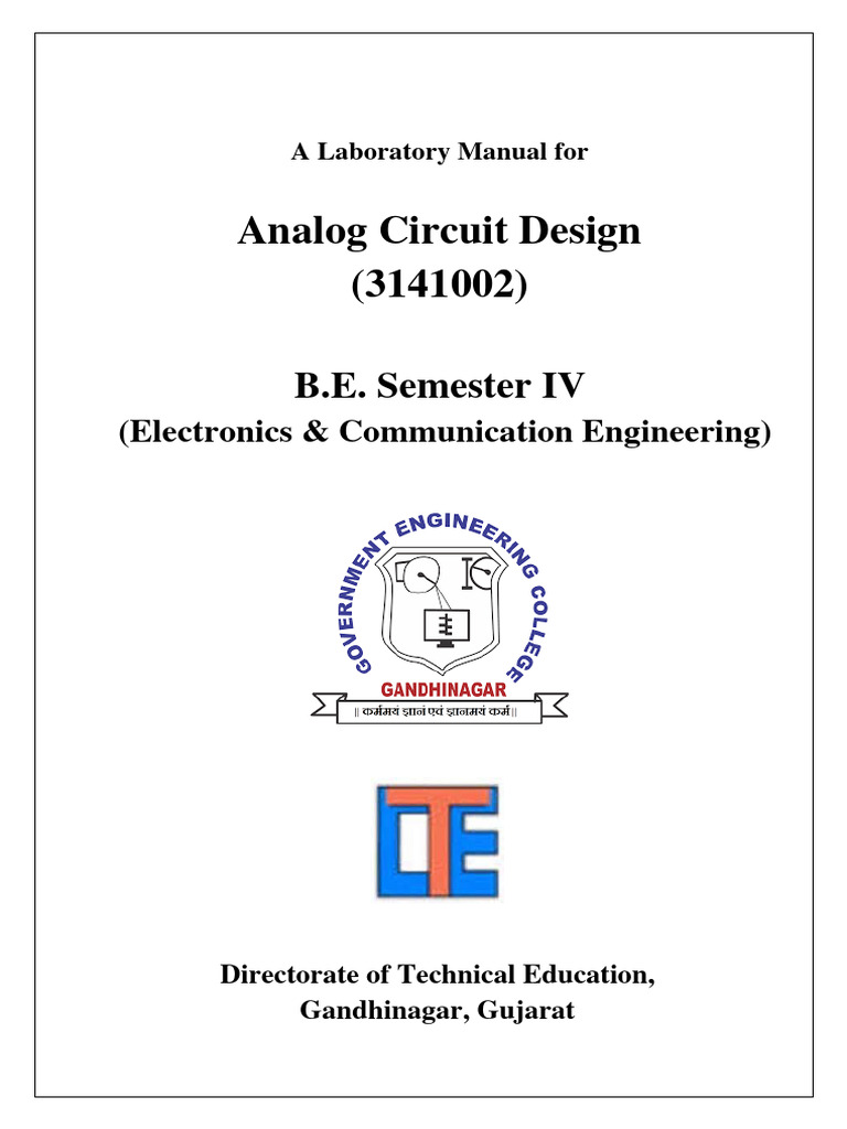 GECG - Lab Manual ACD - Final | PDF
