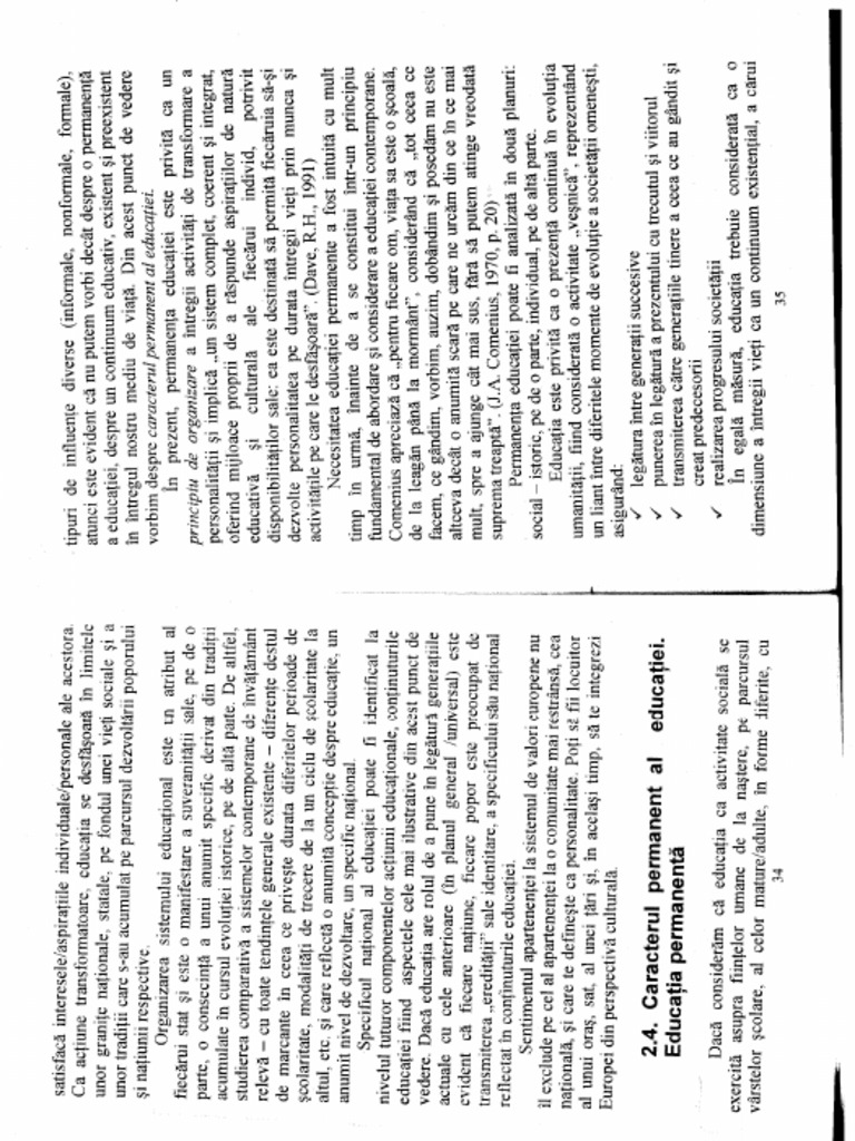 Educatia Permanenta Si Autoed | PDF