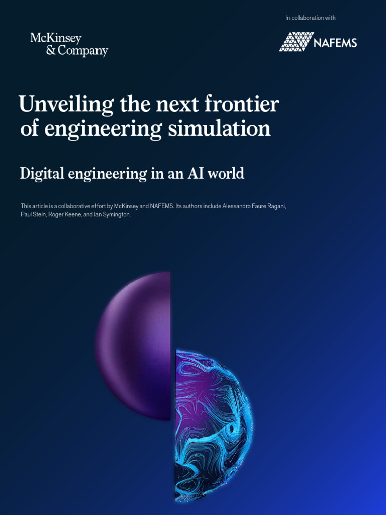 Unveiling The Next Frontier of Engineering Simulation | PDF | Simulation | Artificial Intelligence