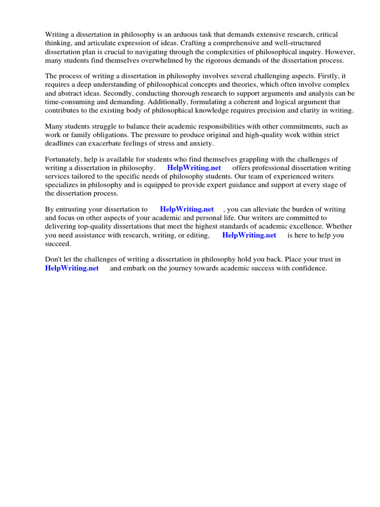 Dissertation Philosophie Exemple Plan | PDF | Thesis | Essays