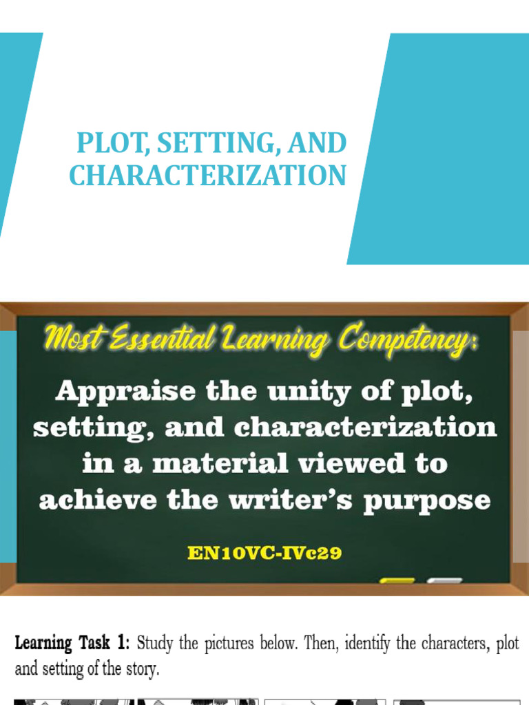Q1W3 PLOT, SETTING AND CHARACTERIZATION | PDF