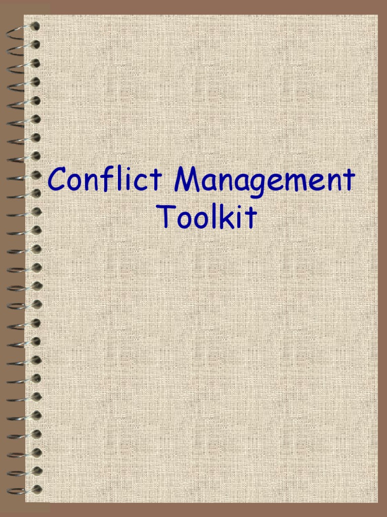 Conflict Management | PDF | Employment | Conversation