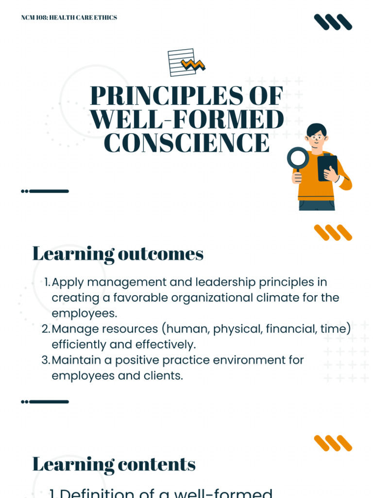 Principle of Well-Formed Conscience | PDF