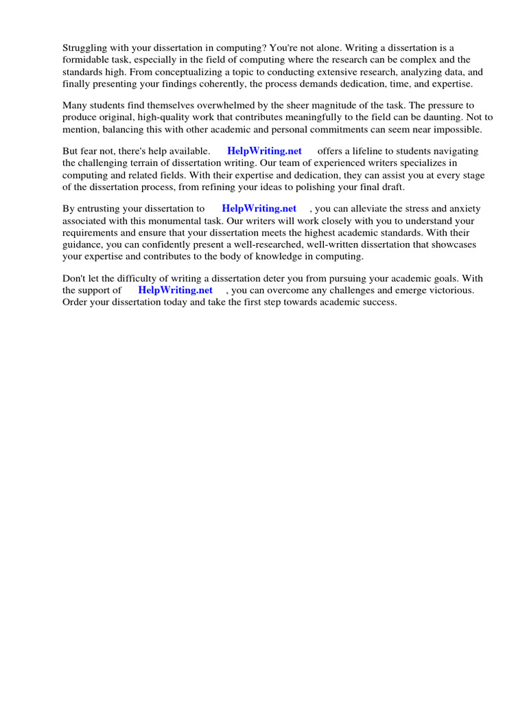 Good Computing Dissertation Ideas | PDF | Internet Of Things | Artificial Intelligence