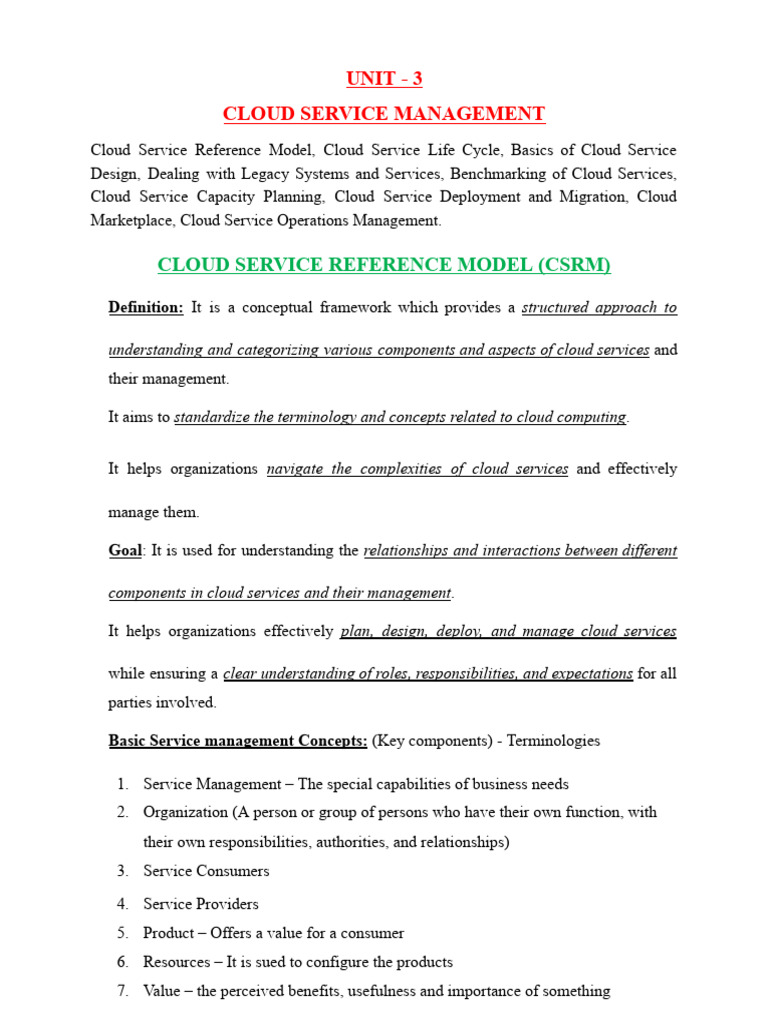 Unit 3 | PDF | Cloud Computing | Scalability
