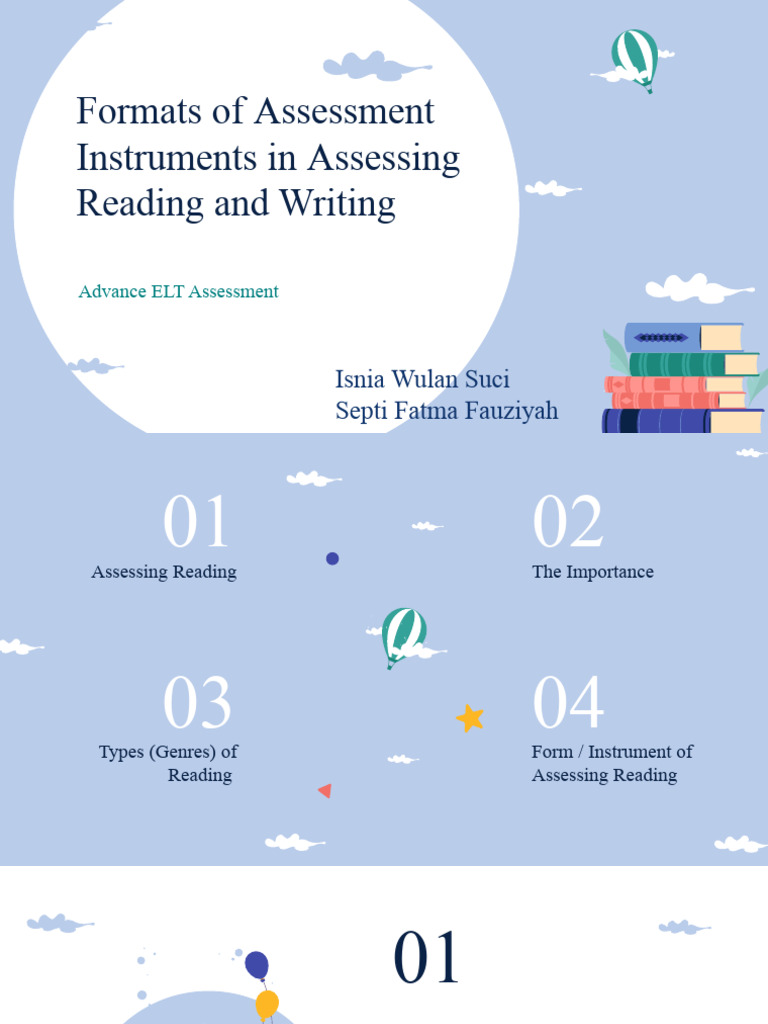 Instrument of Reading Assessment | PDF | Multiple Choice | Reading Comprehension