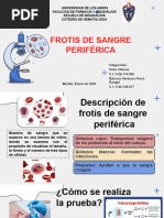 Reporte de Extendido de Sangre Periférica | PDF | Plaqueta | Leucocito
