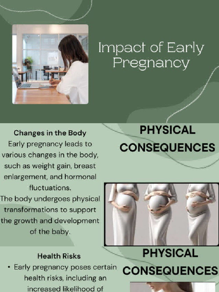 Impact of Early Pregnancy | PDF