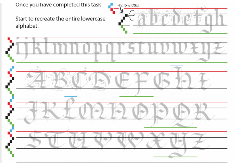 A3 Printout Calligraphy | PDF