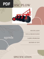 Disc Plough:: Lesson 10. Disc plough: standard and vertical ; principle ...