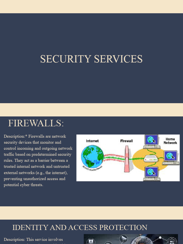 Security Services | PDF | Computer Security | Security