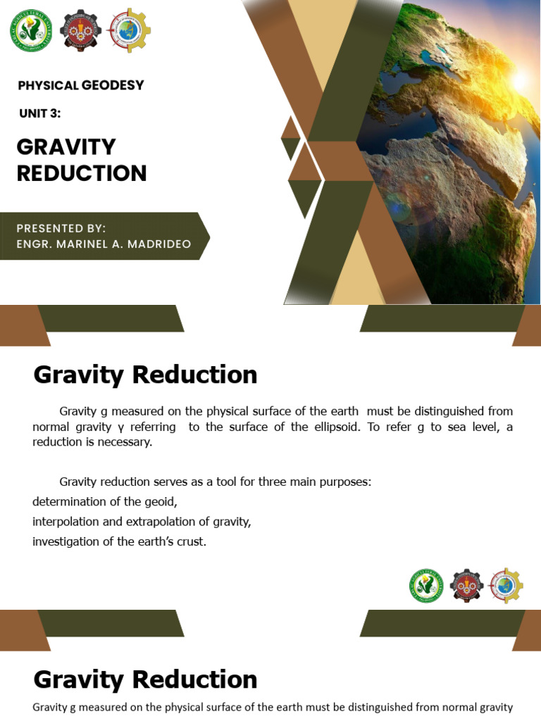 Unit 3 Gravity Reduction | Download Free PDF | Latitude | Earth Sciences