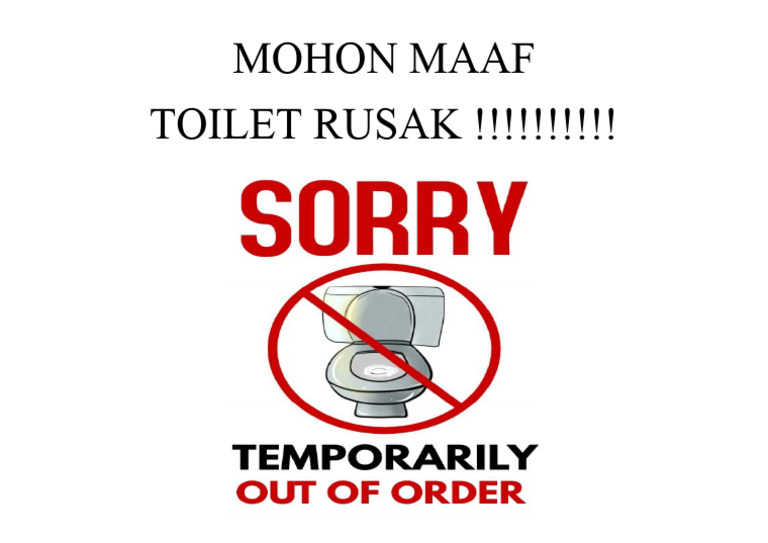 Toilet Rusak | PDF