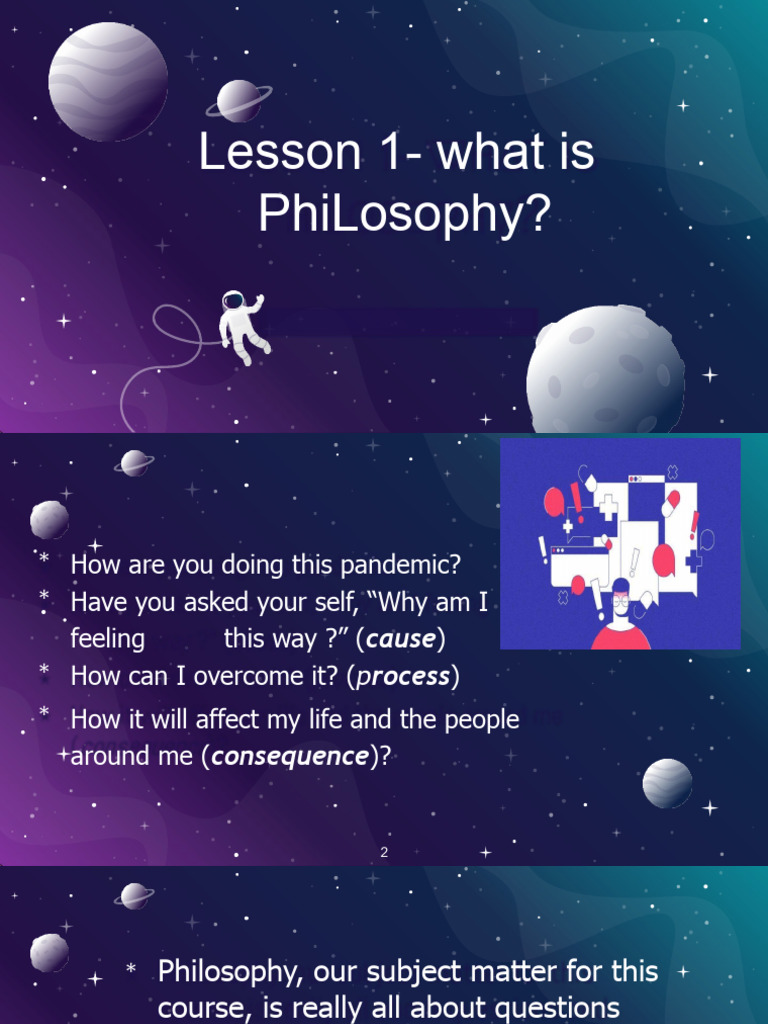 Lesson 1 - What Is Philosophy - Hand Outs | Download Free PDF ...
