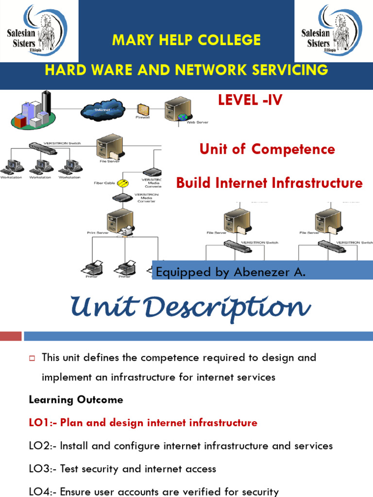 Buildinternetinfrastructure Lo1 | PDF | Transmission Medium | Computer Network
