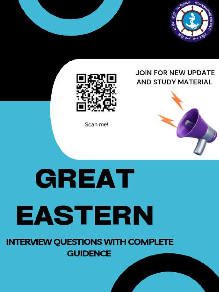Great Eastern Interview Questions Guide | PDF | Water | Area