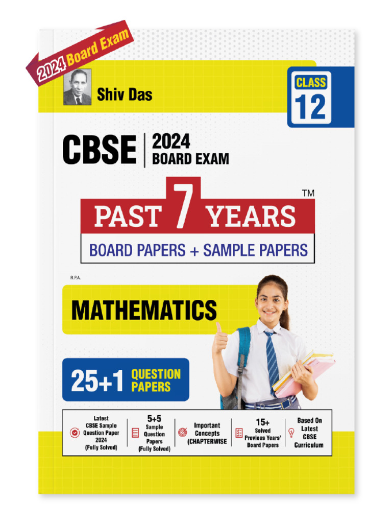 CBSE Class 12 Mathematics Syllabus 2024 | PDF | Matrix (Mathematics) | Line (Geometry)