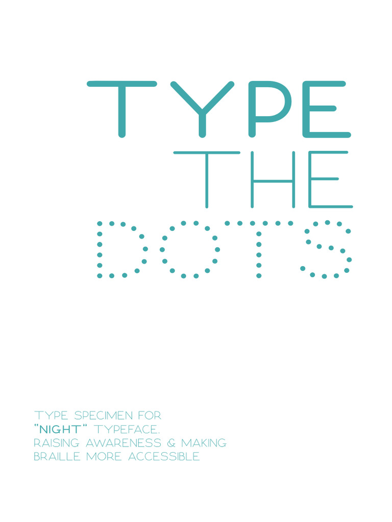 Specimen Book - Type The Dots | PDF | Writing | Notation