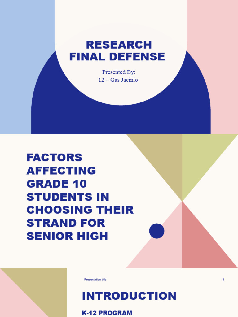 Research Final Defense | PDF | Methodology | Science