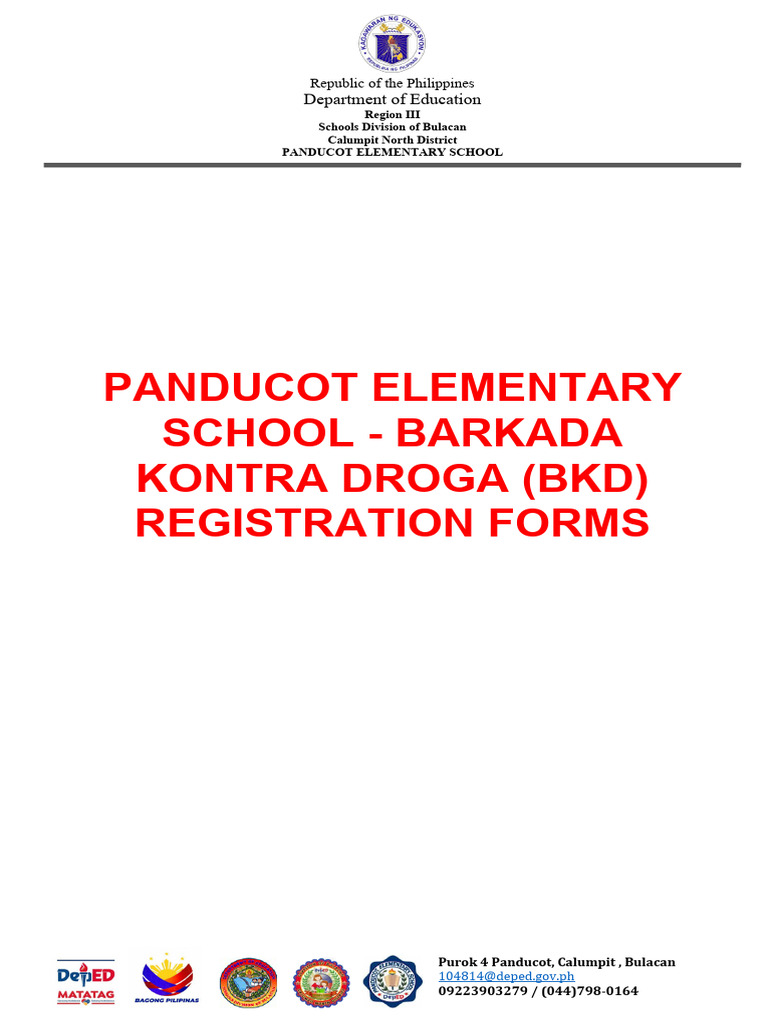 Registration Form BKD | PDF
