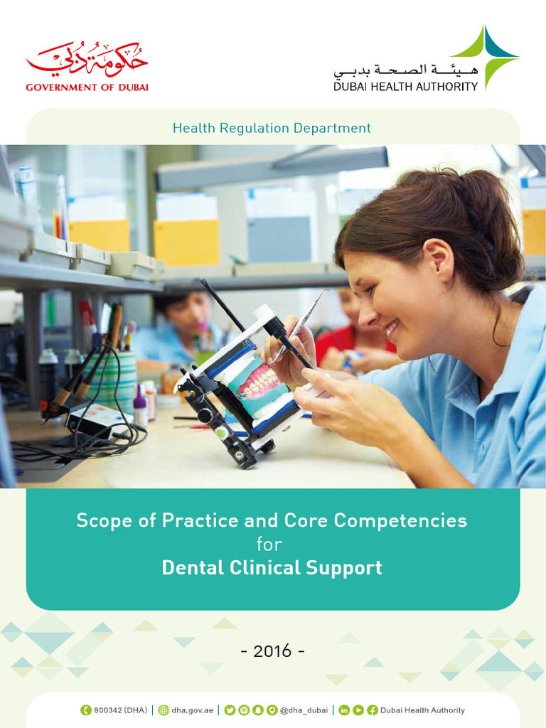 Scope of Practice and Core Competencies For: Dental Clinical Support ...