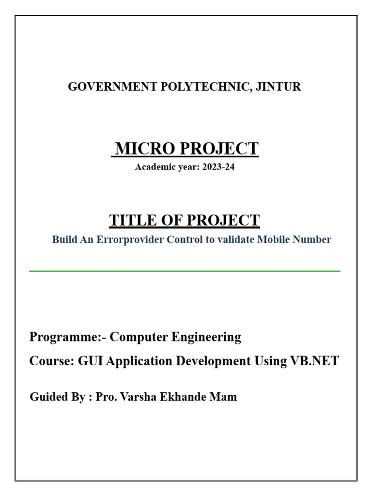 Gad Microproject | PDF | Icon (Computing) | Computer Science