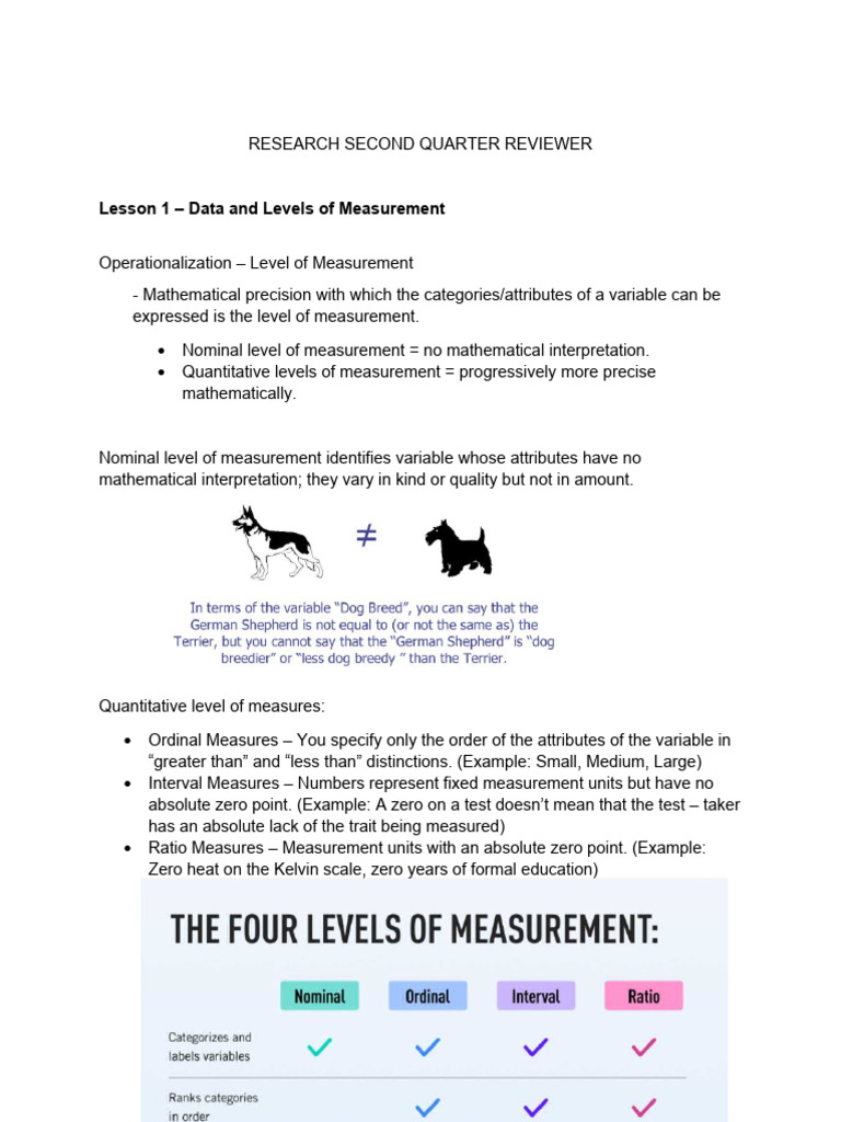 RESEARCH | PDF | Level Of Measurement | Statistics