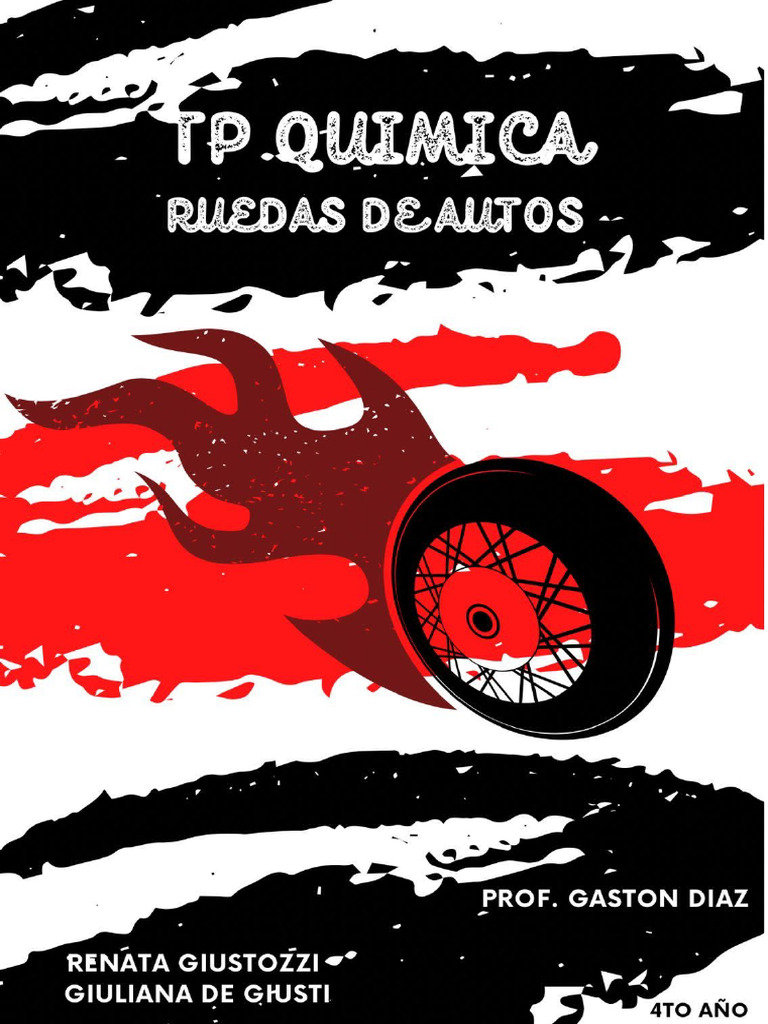 TP. Final Química (Neumáticos) | PDF | Petróleo | Caucho natural