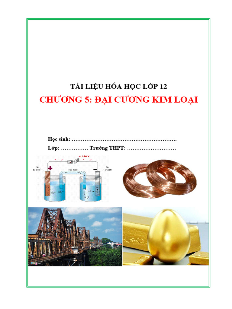 Dai Cuong Kim Loai | PDF