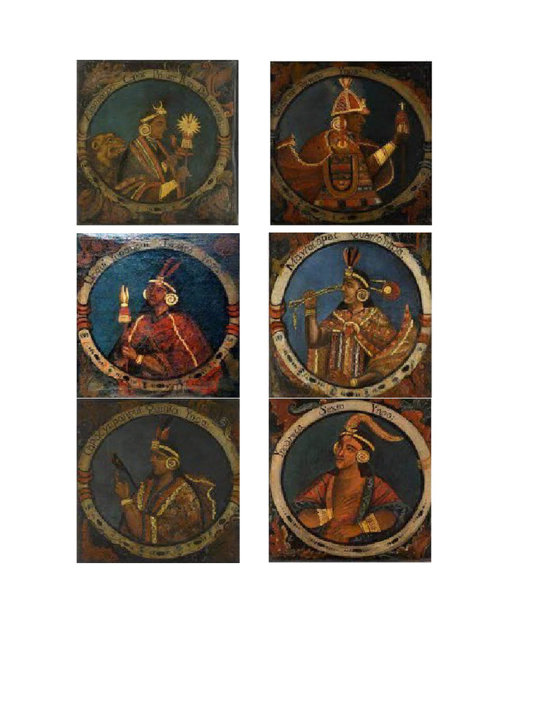 14 Incas Del Tahuantinsuyo | PDF