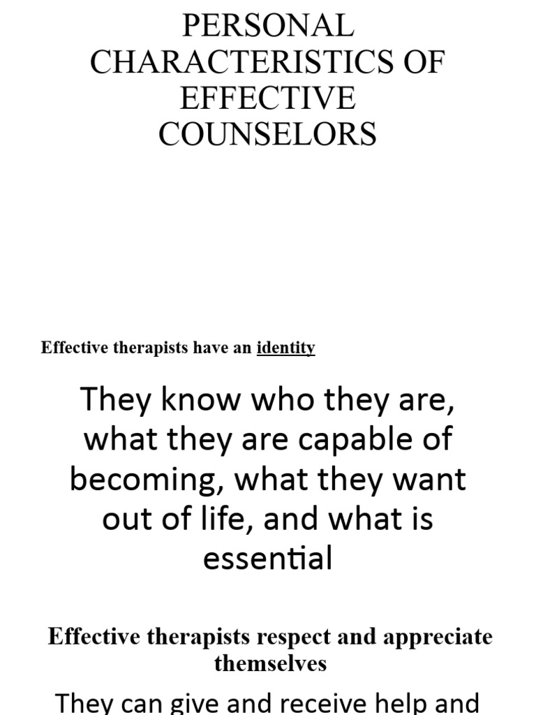 Lesson 1-Personal Characteristics | PDF | Psychological Concepts ...