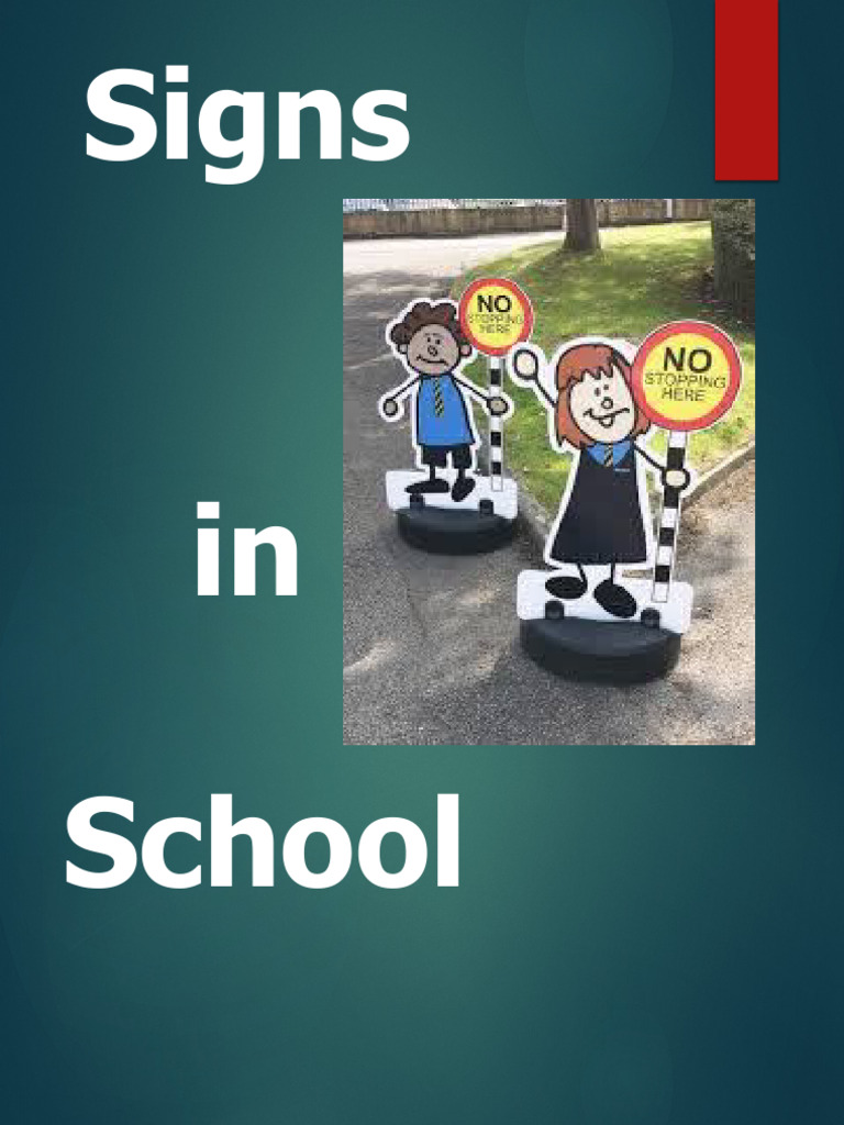 Signs in School - Poem | PDF | Language Arts & Discipline