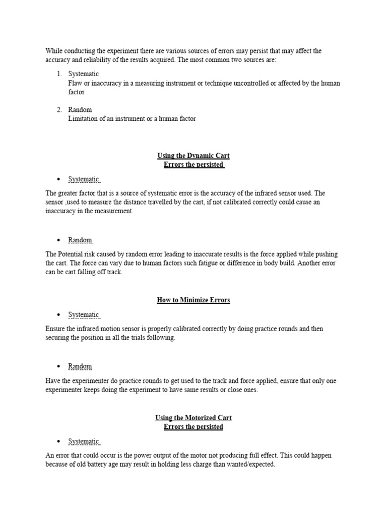 Error | PDF | Observational Error | Accuracy And Precision Error | PDF | Observational Error | Accuracy And Precision